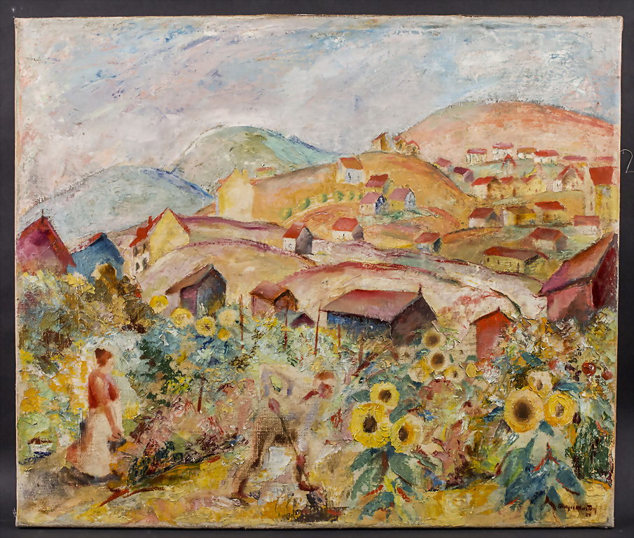 Georg MAYER-MARTON (1897 Györ-1960 Liverpool), Schrebergärten ...